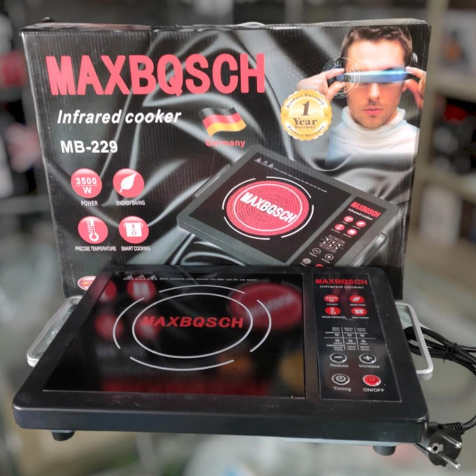 MaxBosch Infrared Cooker 3500W (H) MB-229 - Touch Control, German ...